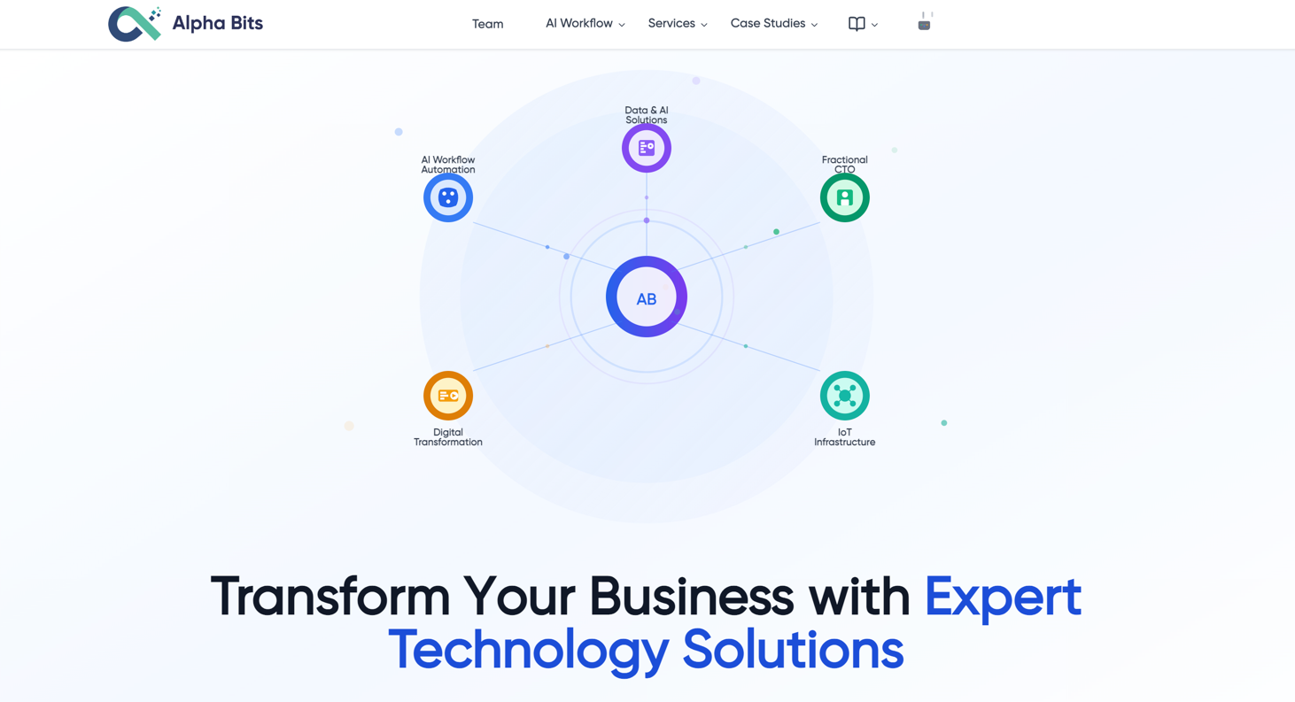 AlphaBits - AI Workflow Automation & Digital Transformation